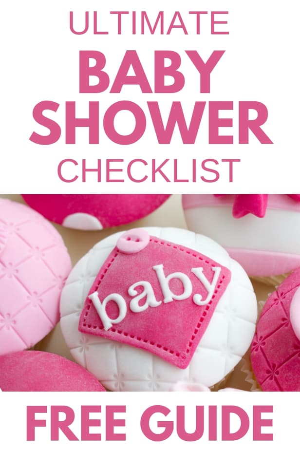 Quick & Easy Baby Shower Checklist - With Timeline & Printable