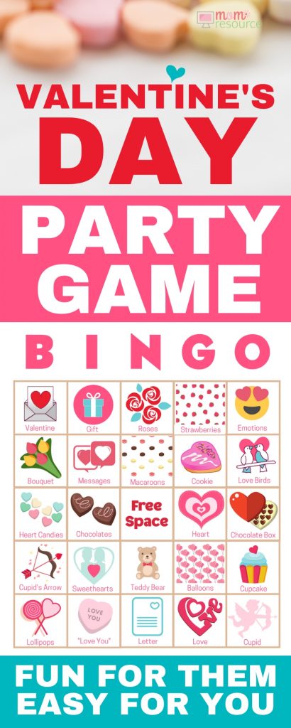 Valentine's Day Bingo - Printable Modern Bingo Cards