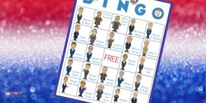 Presidents of the United States Bingo - Printable, Modern, Easy & Fun