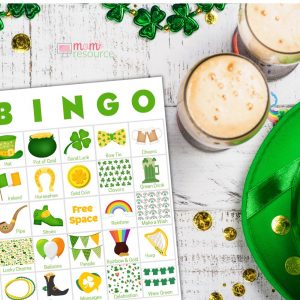 St. Patrick's Day Party Games - Printable Modern Game Cards